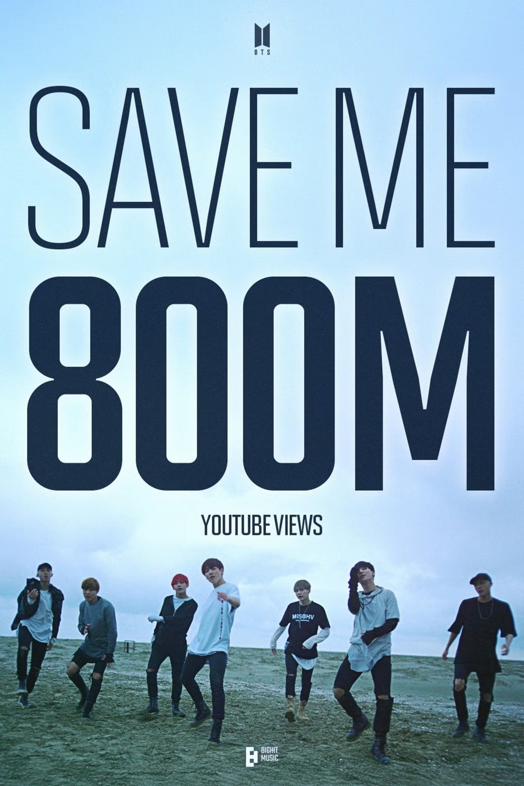 BTS「Save ME」MV、8億回再生突破…通算10本目の大記録に | KOREA WAVE
